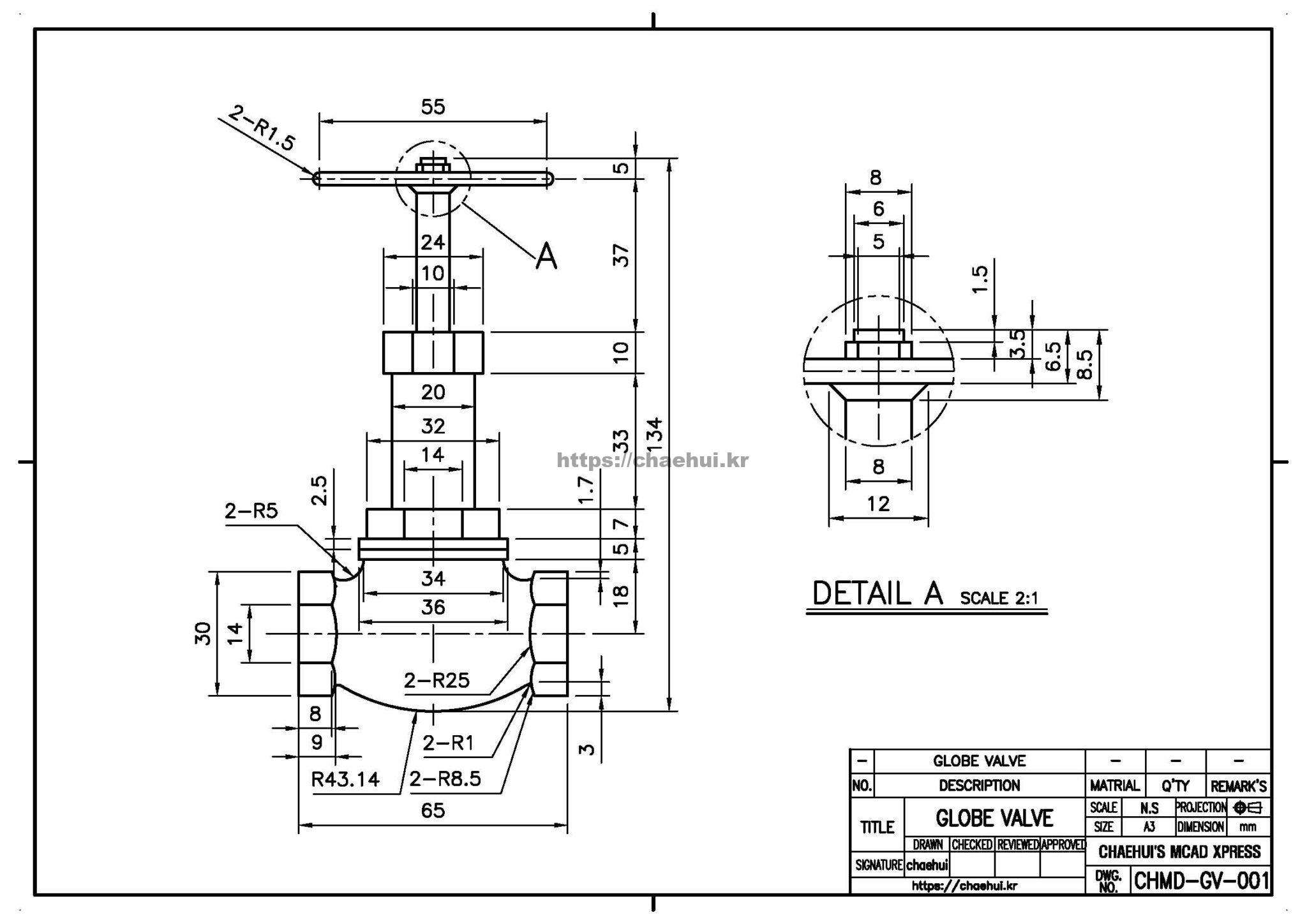 도면작도 실습 도면 모음 - ChaeHui - 채희 운세, 행운의 방향, 각종 행사 택일, 꿈풀이, 해몽, 잡담, 캐드 실습도면